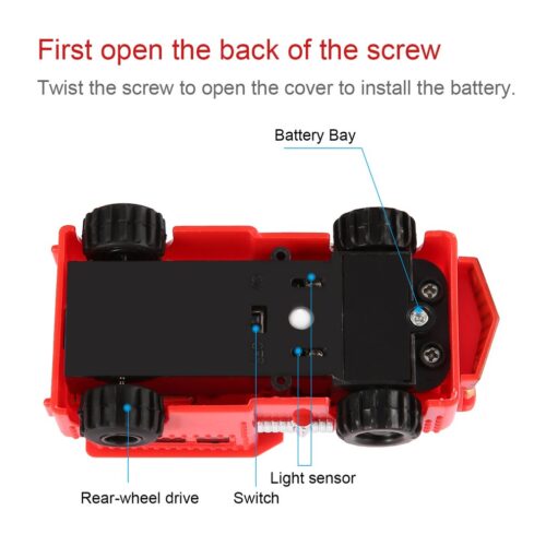 Naujiena! Indukcinis automobilis, sekantis nupiešta linija! - Tai, kas ...